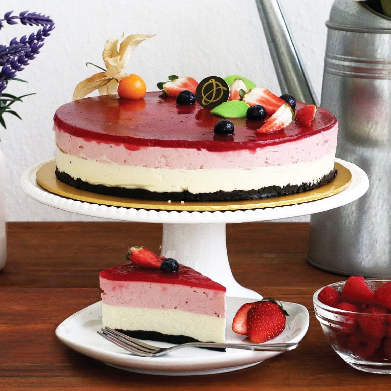 Mixed Berry Cheesecake - JUNANDUS